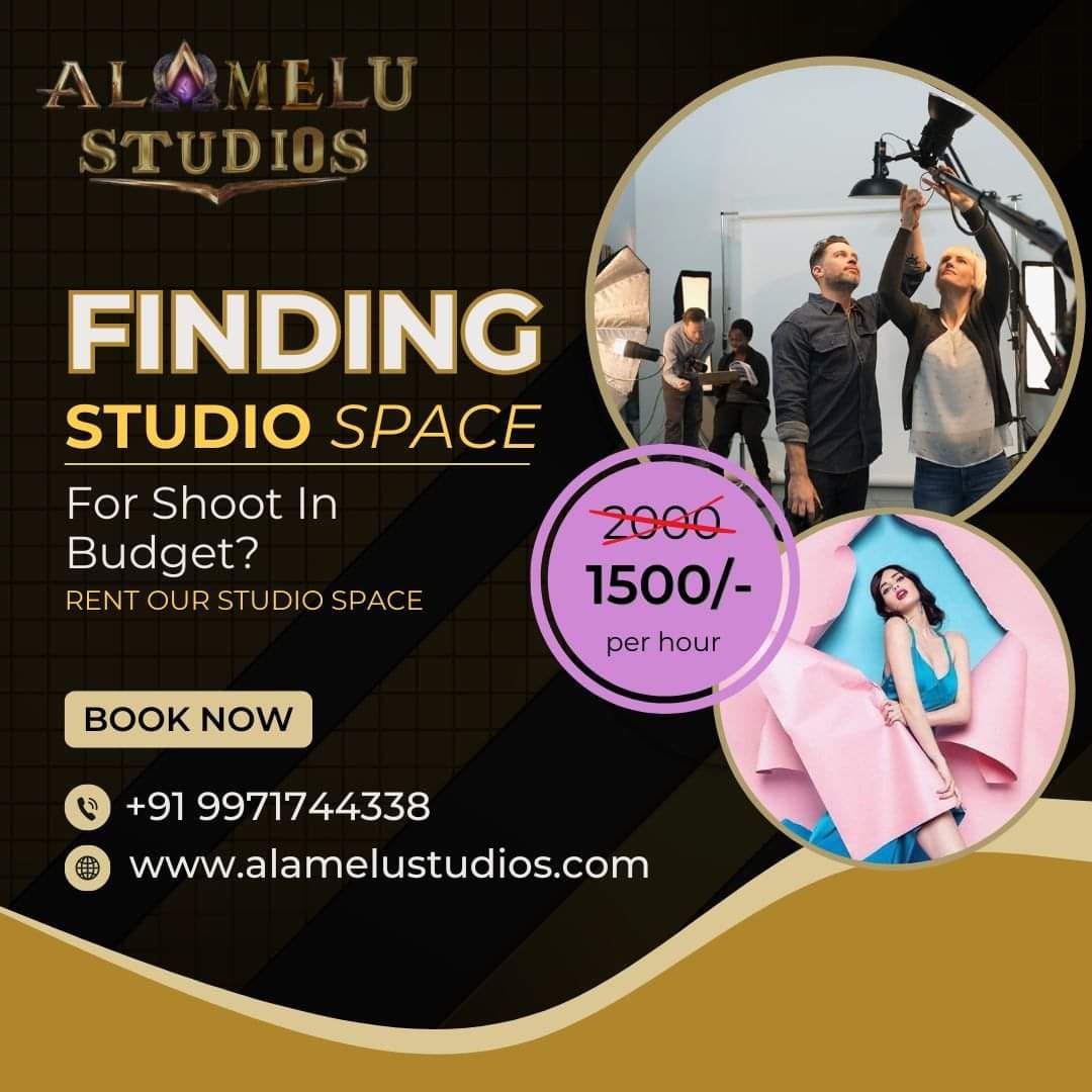 FINDING STUDIO SPACE FOR SHOOT IN BUDGET ? - Alamelu studios - Medium