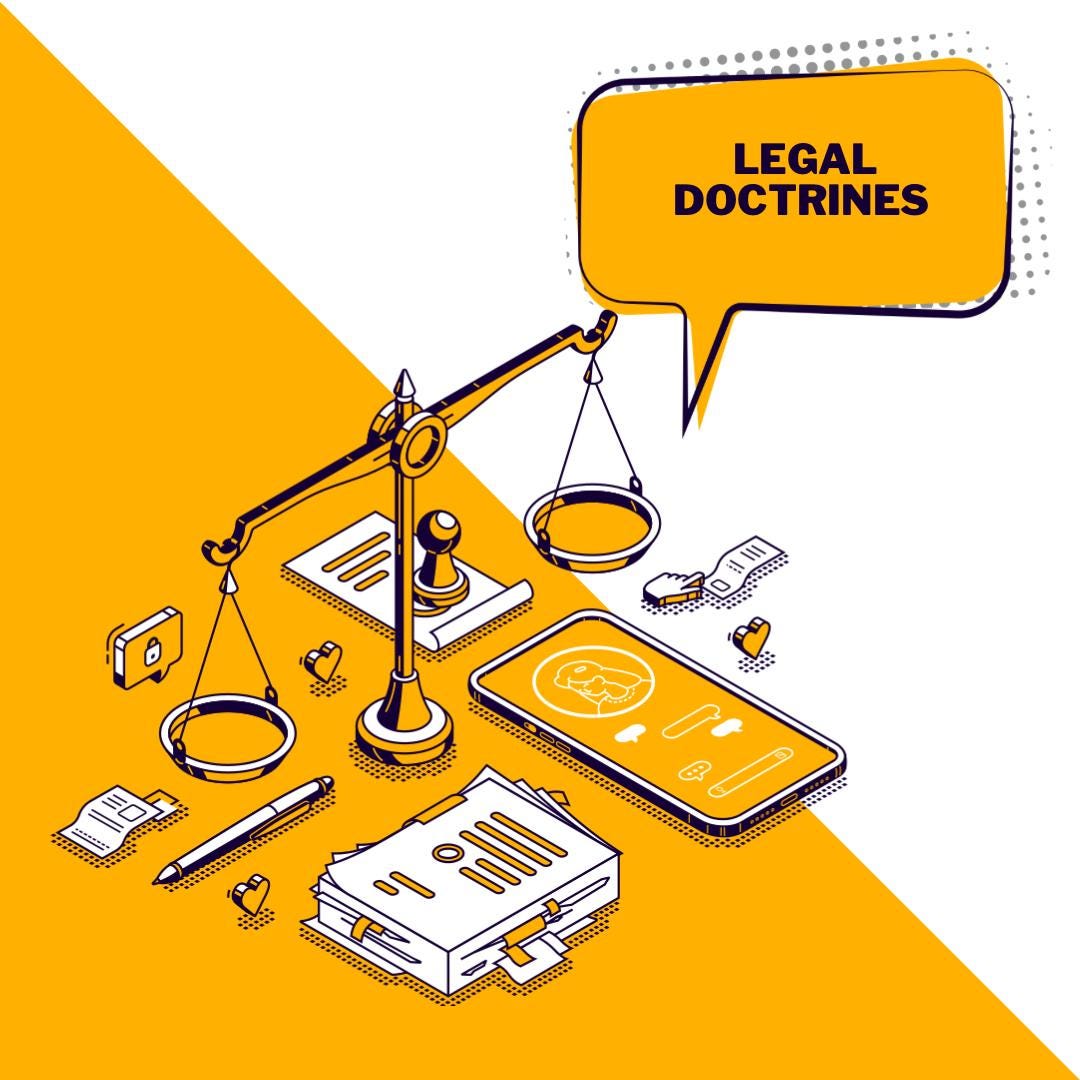 LEGAL DOCTRINES. 1. Stare Decisis: The doctrine that… | by DS Legends ...