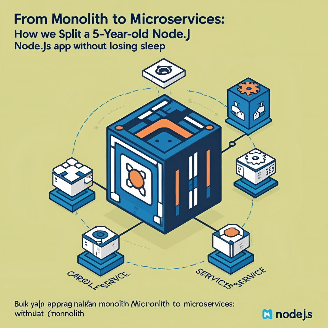 From Monolith to Microservices: How We Split a 5-Year-Old Node.js App Without Losing Sleep | by ...