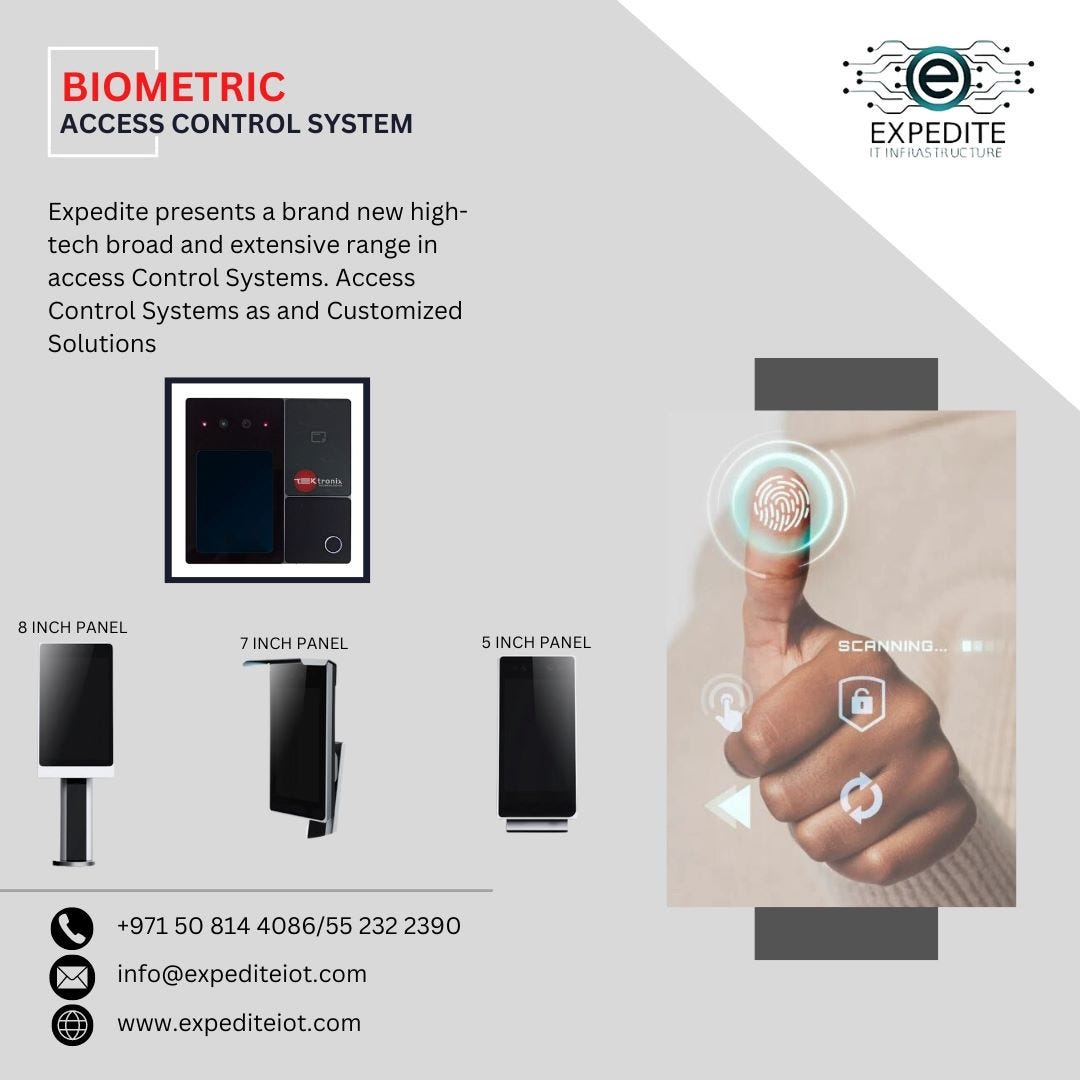 Intelligent Automatic Biometric Control System provided by Expedite IT ...