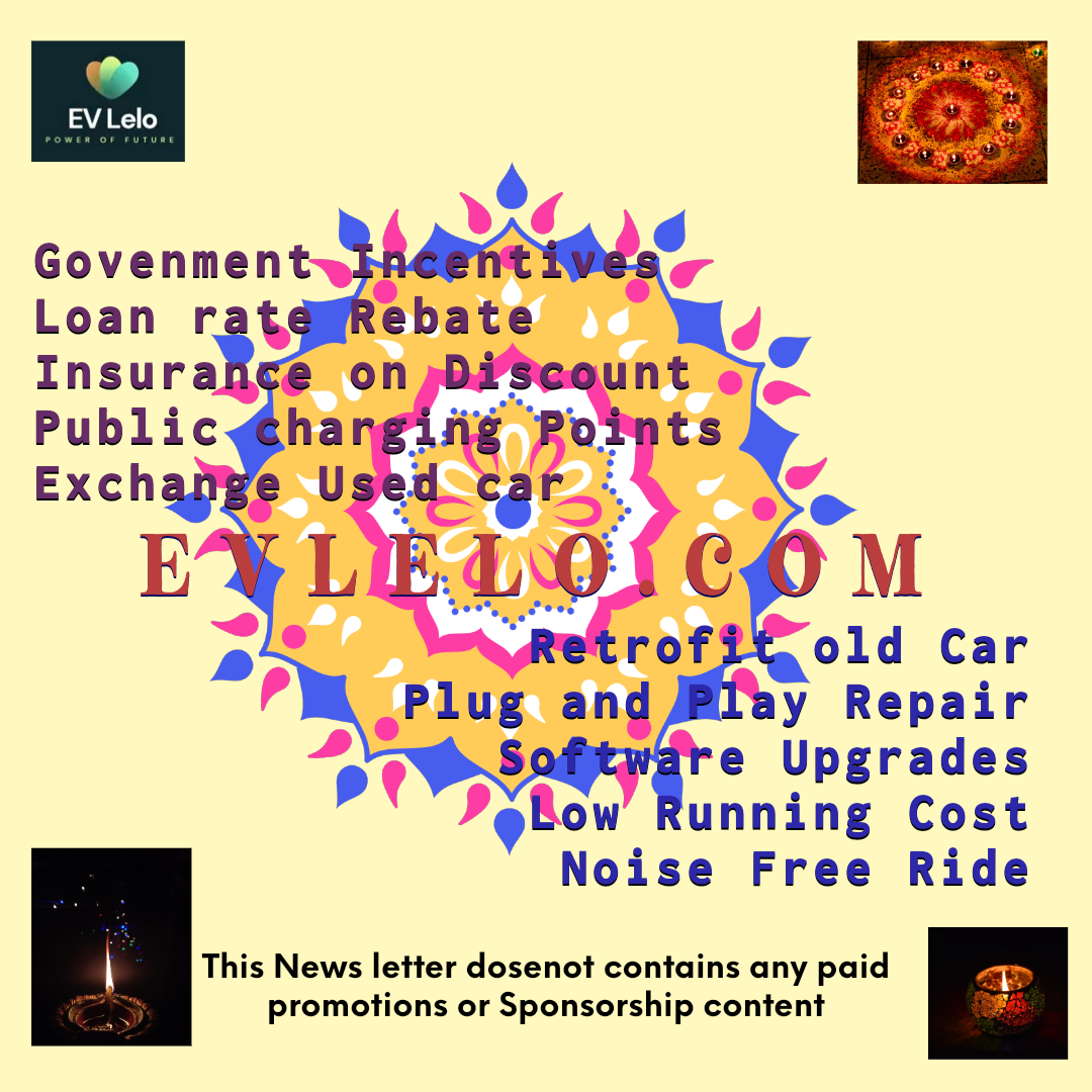 “Have a happy and safe Diwali” - EV Lelo - Medium