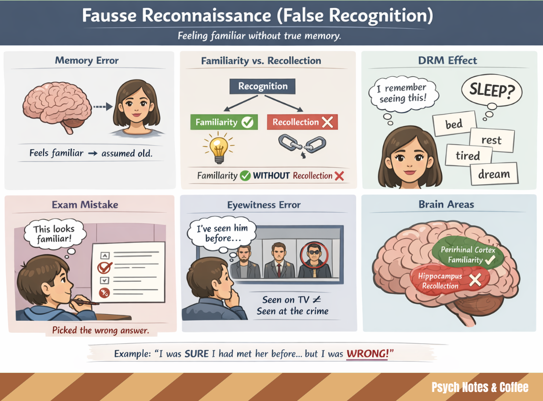False Recognition Explained: Why Your Brain Thinks It Remembers Things ...