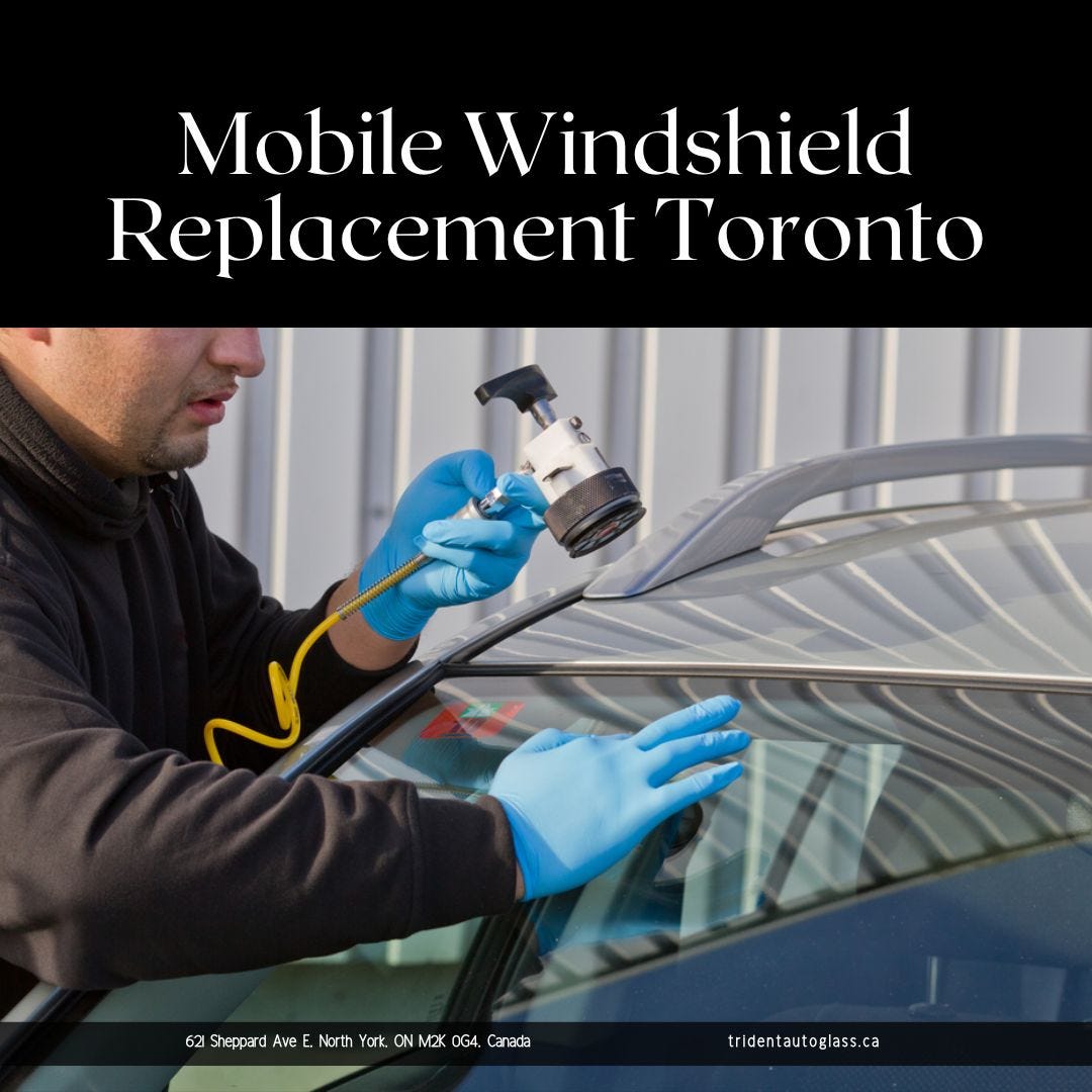 Mobile Windshield Replacement Toronto - Trident Auto Glass - Medium