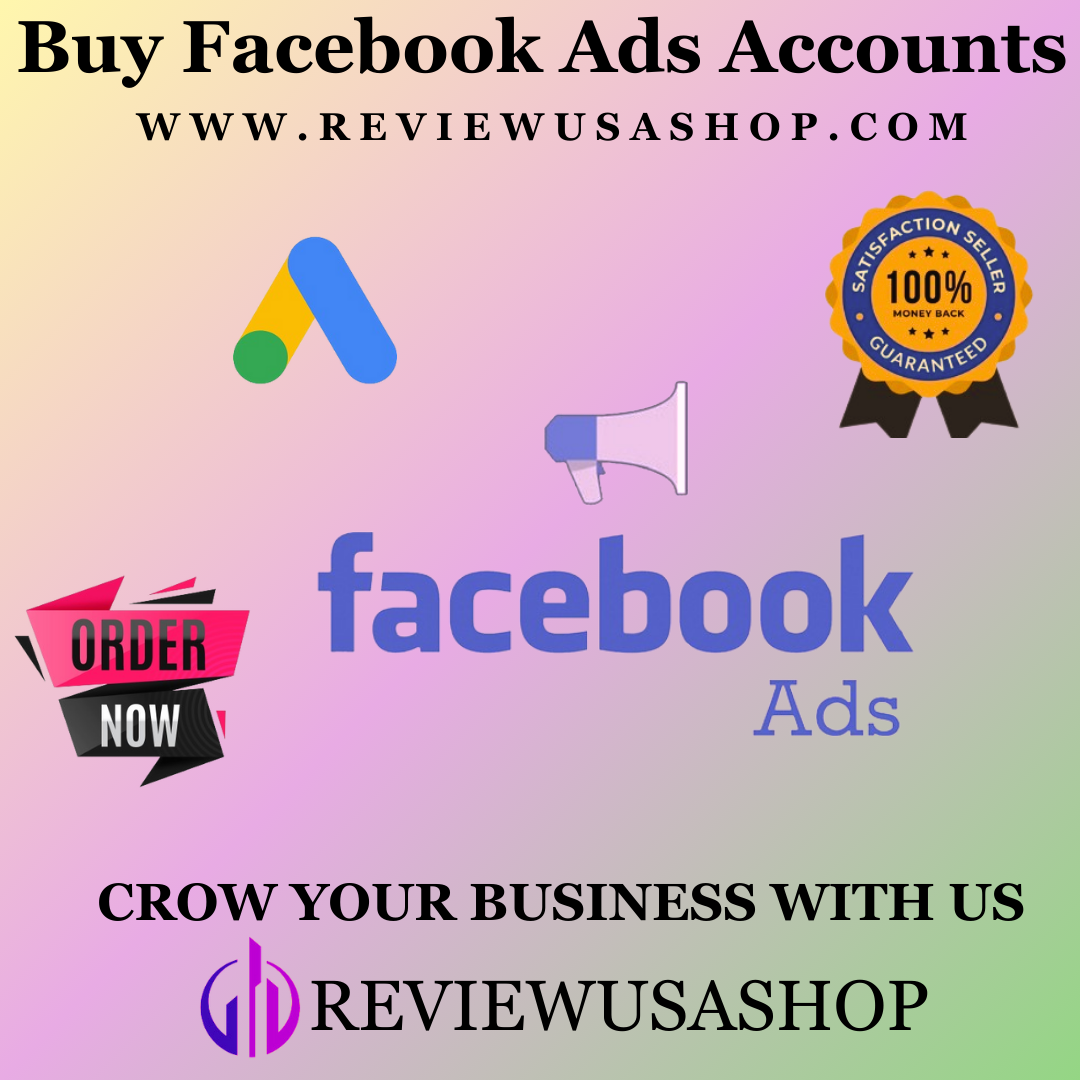 Buy Facebook Ads Accounts. Best quality provide 100% safe and Real ...