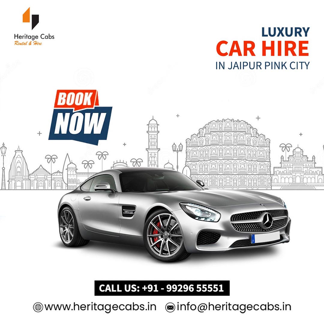 Jaipur car hire - Heritagecabs - Medium