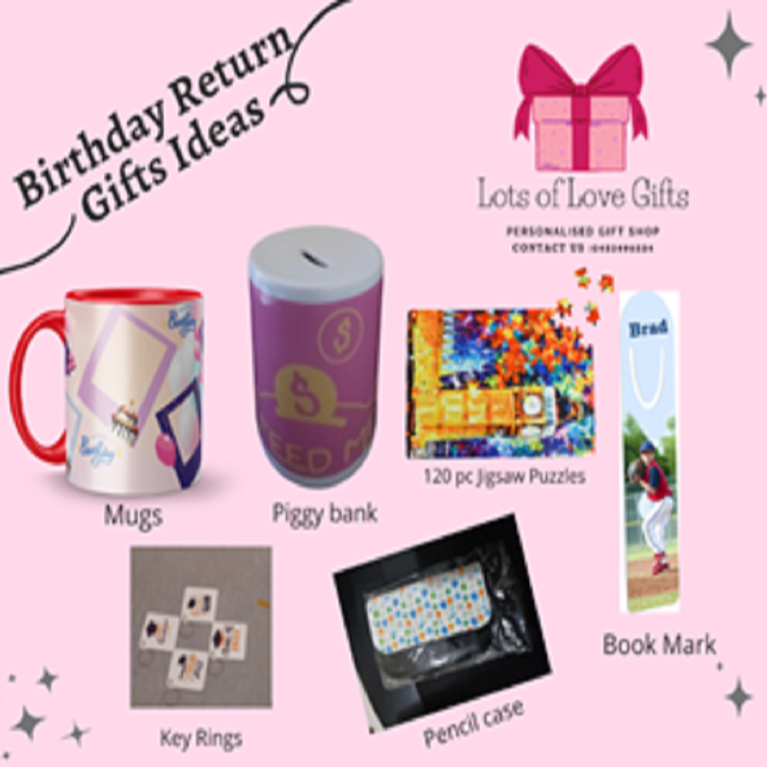 Birthday Return Gifts Ideas - Lots of Love Gifts - Medium