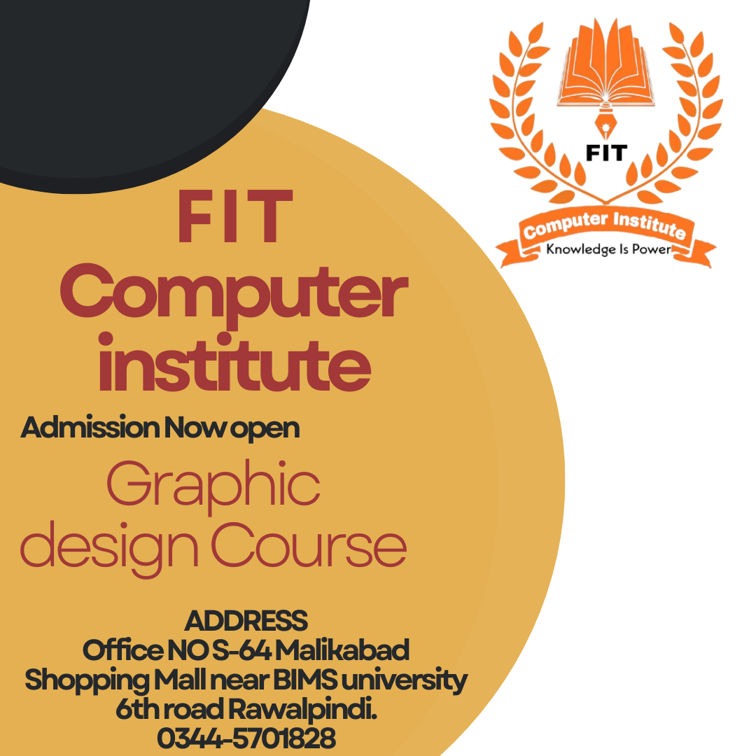 The best Institute of FIT computer Institute have different course and training Center In ...