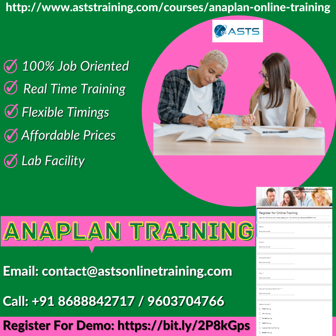 Anaplan Online Training | ASTS Training - Asts Training - Medium