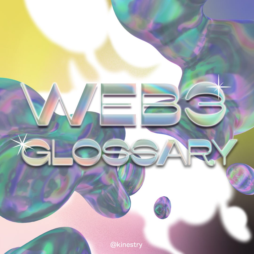 Your Must Have Web3 Glossary. A Few Essential Words To Know To Stay… | by Margot Pessy ...