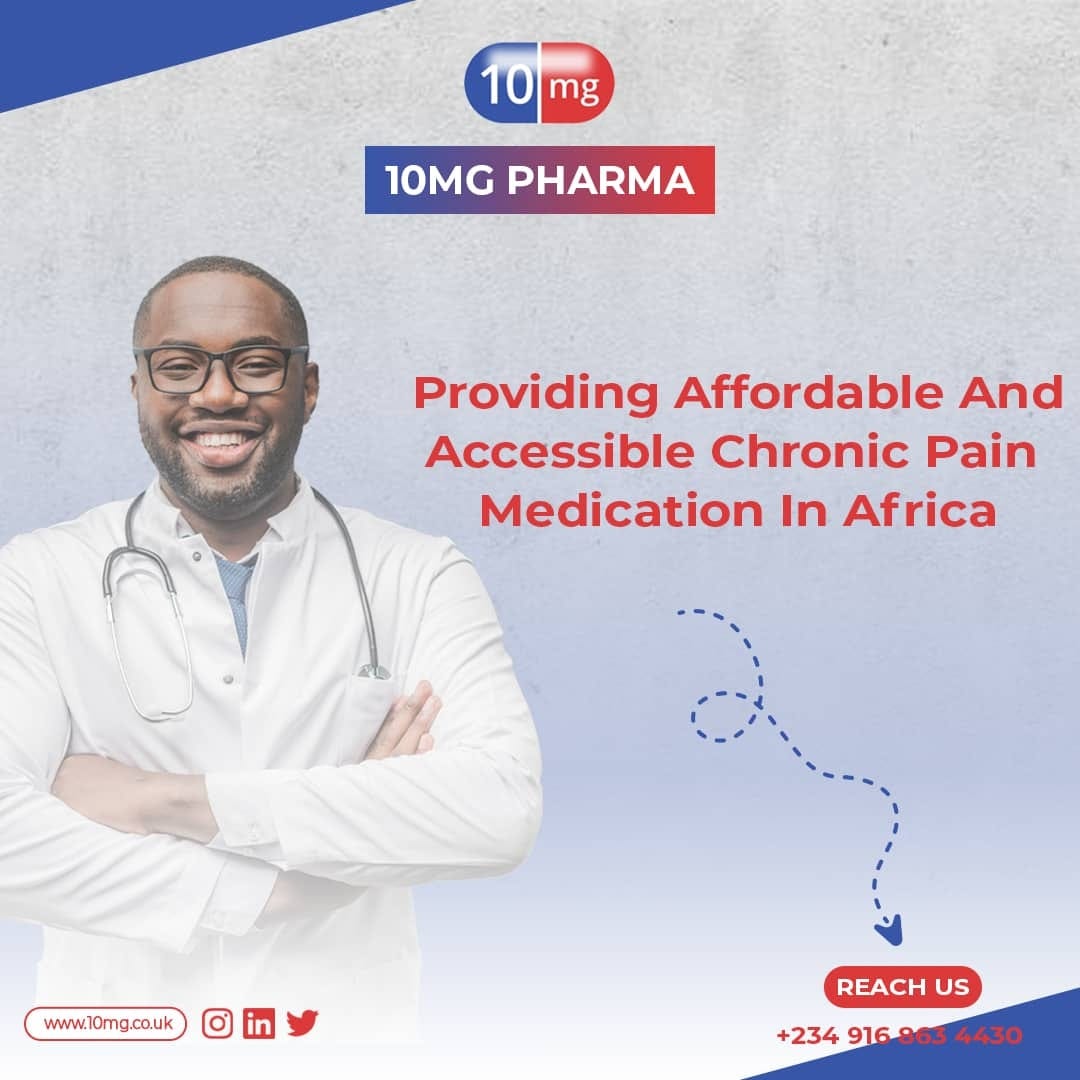 10mg Pharma; Providing Affordable and Accessible Chronic Pain ...