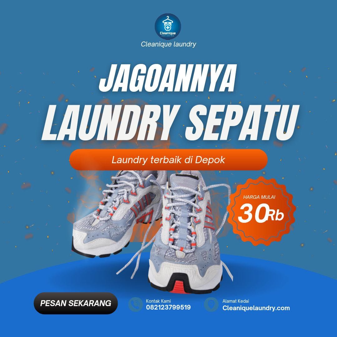 “Cleanique Laundry Depok: Keunggulan Cuci Sepatu Profesional” 0821–2379 ...
