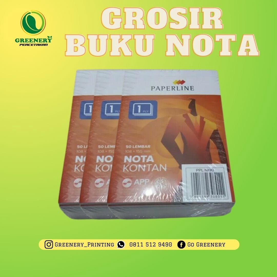 Tempat percetakan Nota Gunung Mas Hub 0811 5239 490 WA | by ...