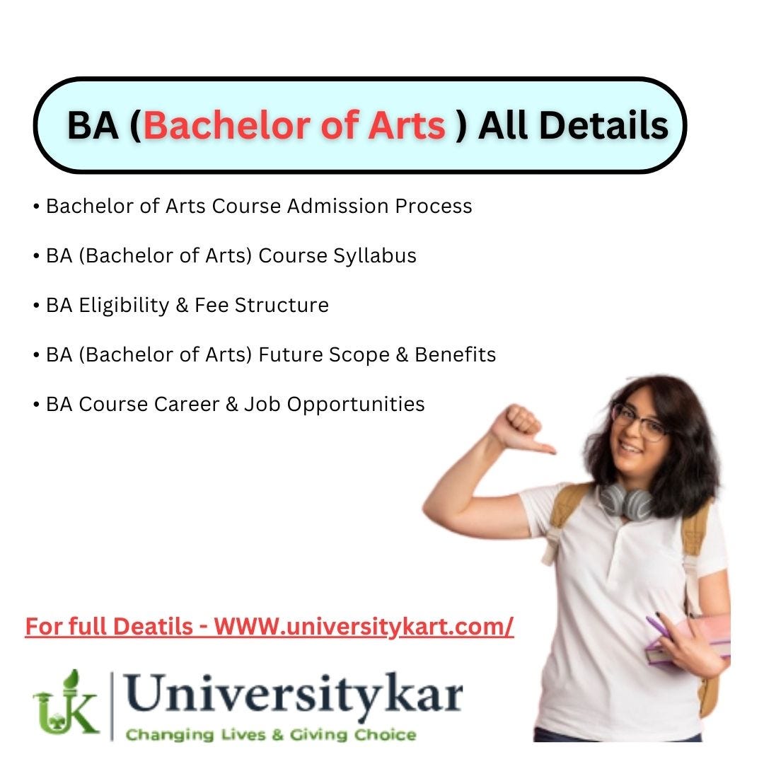 “Exploring the World Through a Bachelor of Arts (BA): A Journey of ...