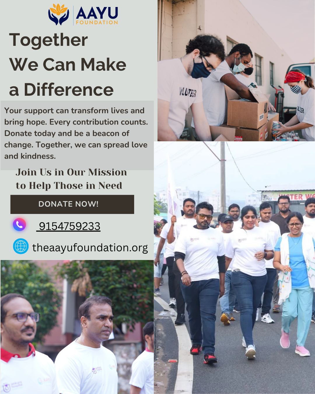 “A Day in the Life of an AAYU Volunteer — From 🤲 Hands That Give to ️ ...