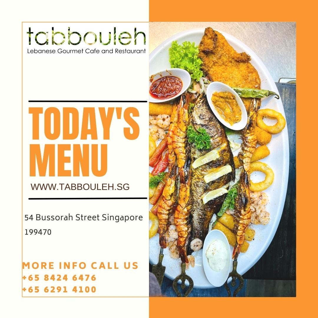 Enjoy your Dinner at Tabbouleh Lebanese Restaurant! Visit Us 54 ...