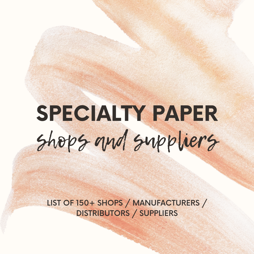 List of 160+ Specialty Paper Suppliers | by The Knowery | Medium