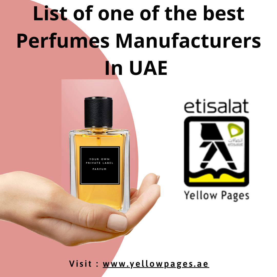 List of one of the best Perfumes Manufacturers In UAE - Anjali Gared ...
