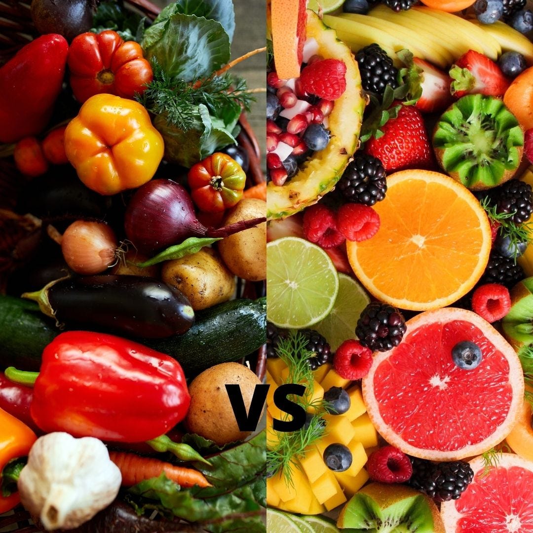 Vegetables Vs Fruits: What to Prioritise? | by The Ambrosia Files | Medium