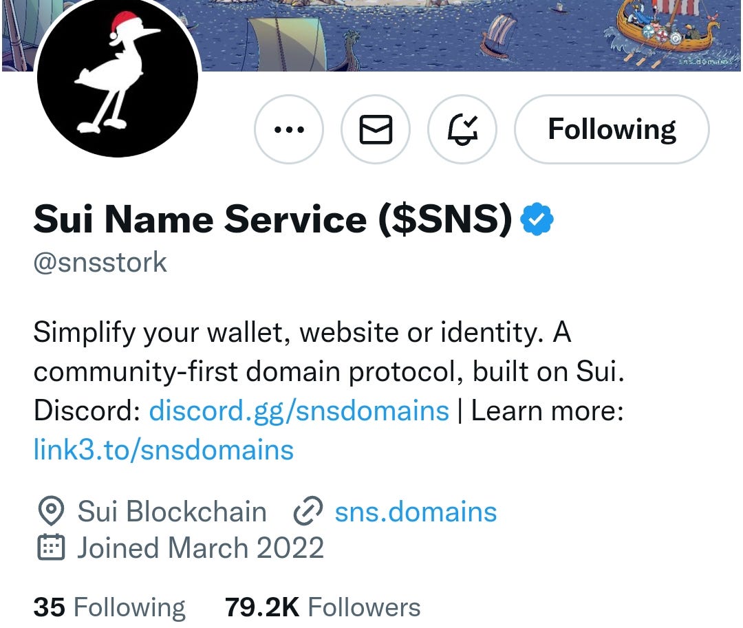 Sui name service - OFC Earning - Medium