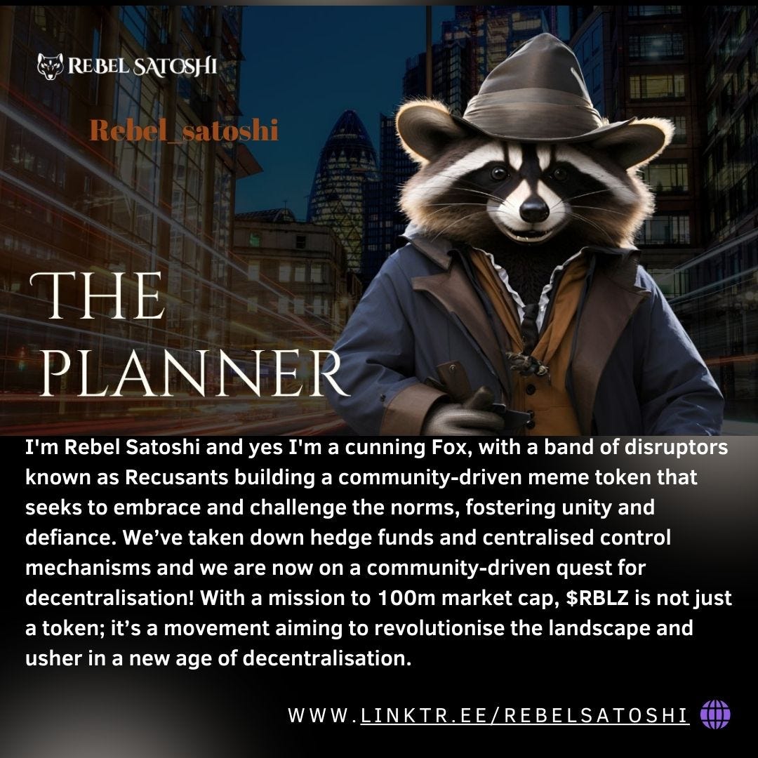 Rebel Satoshi Launching soon. The recently launched Rebel Satoshi… | by ...