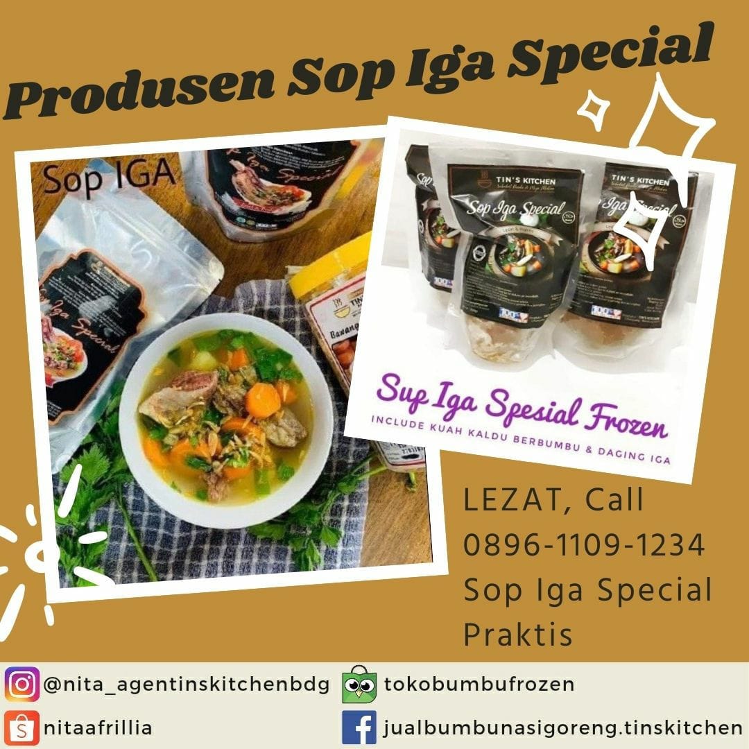 TERLENGKAP, Call 0896-1109-1234, Bumbu Sop Iga Special KLIK https://wa ...