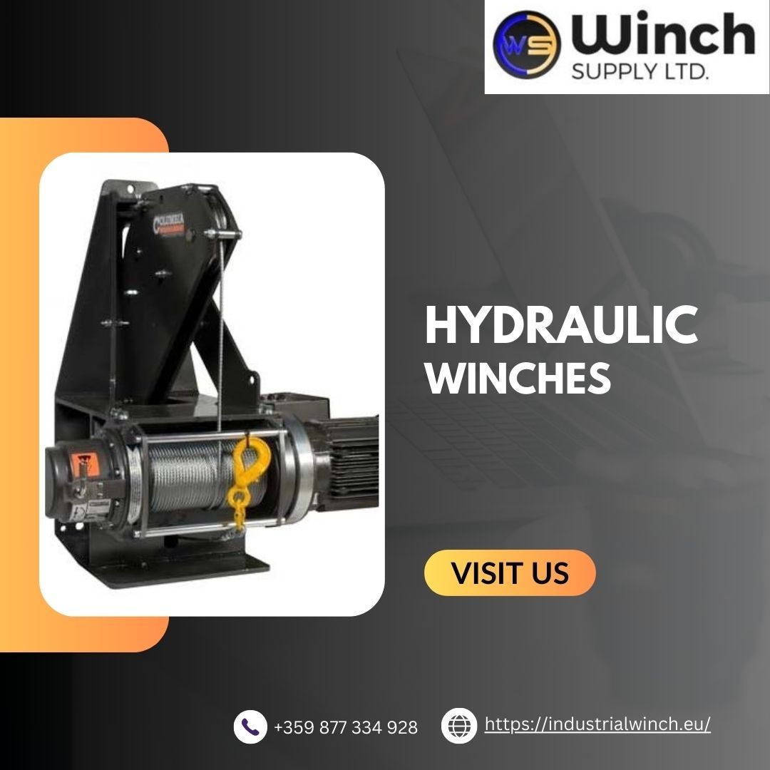 Hydraulic winches - Winchsupply - Medium