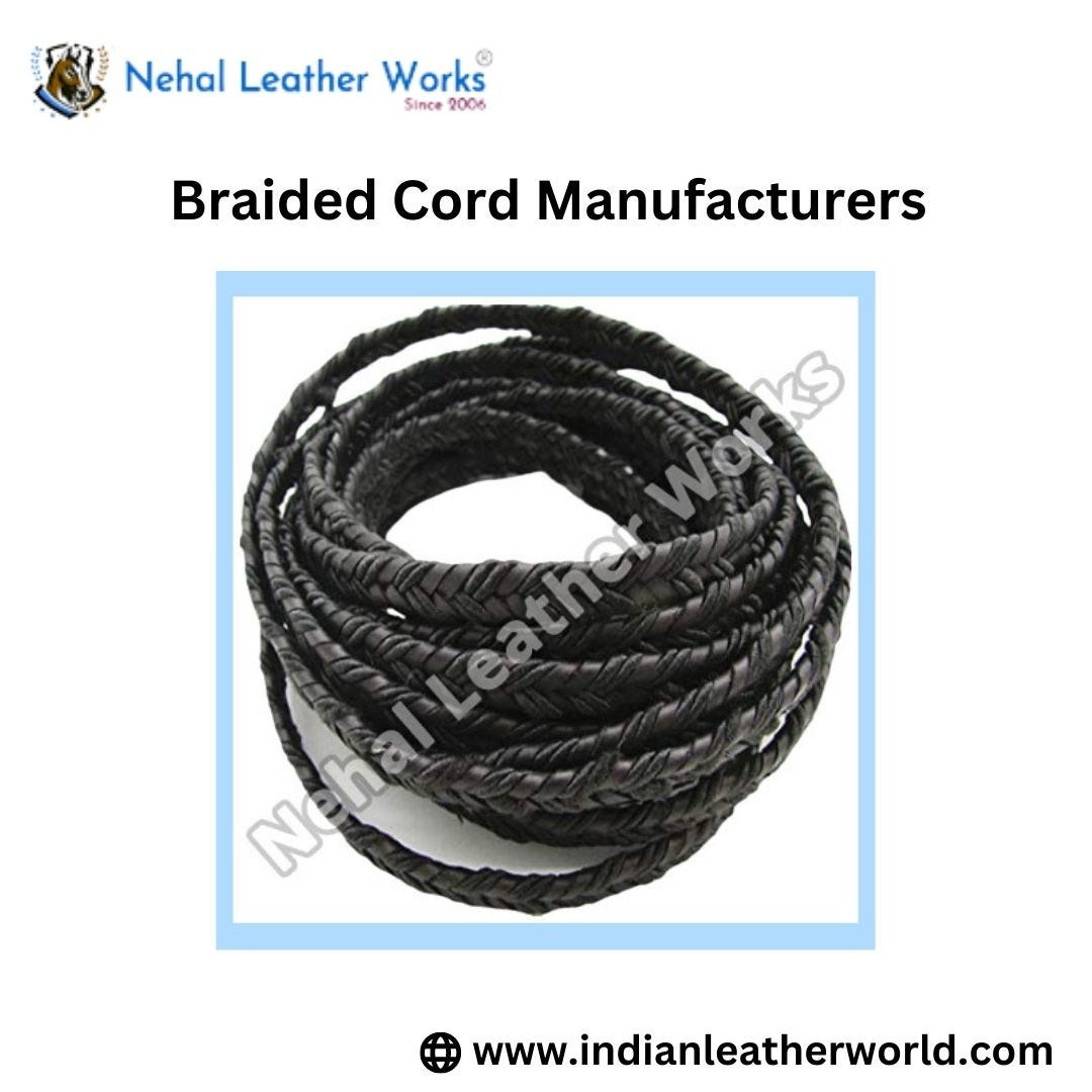 Braided Cord Manufacturers - Nehal Leather Works - Medium
