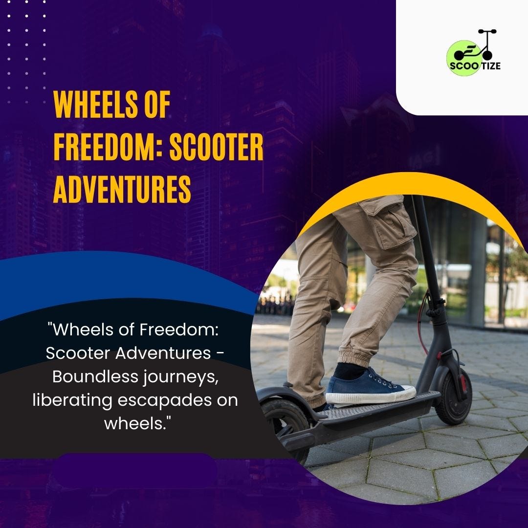 “Scooter Adventure” is an exhilarating exploration on two wheels, where ...