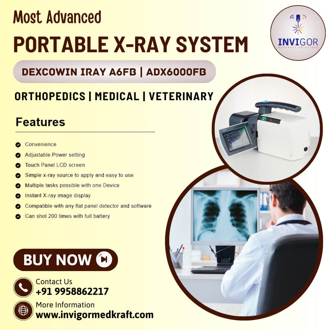 Portable X-ray System in India - Invigor Medkraft - Medium