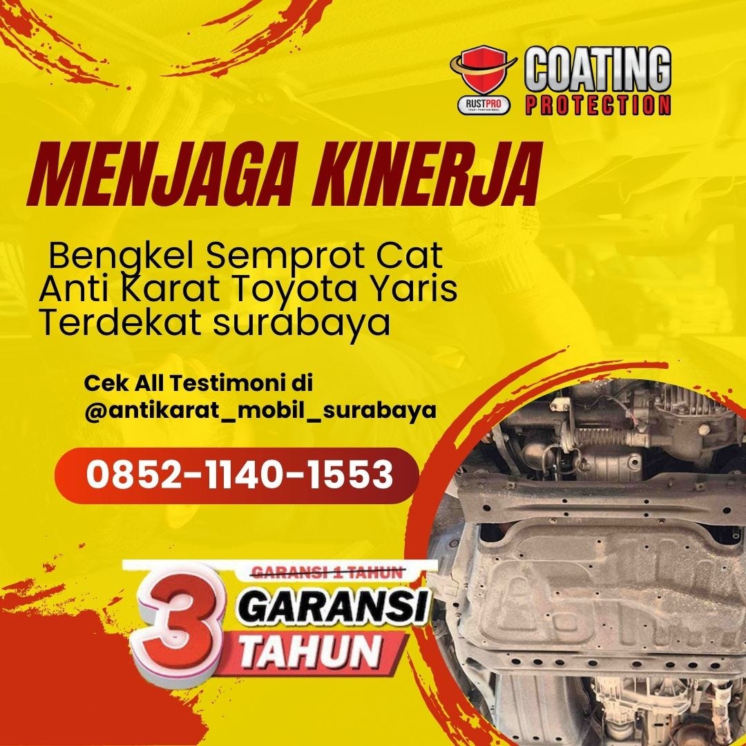 Mengintegrasikan Perlindungan Bengkel Plingkut Anti Karat Mobil Toyota ...