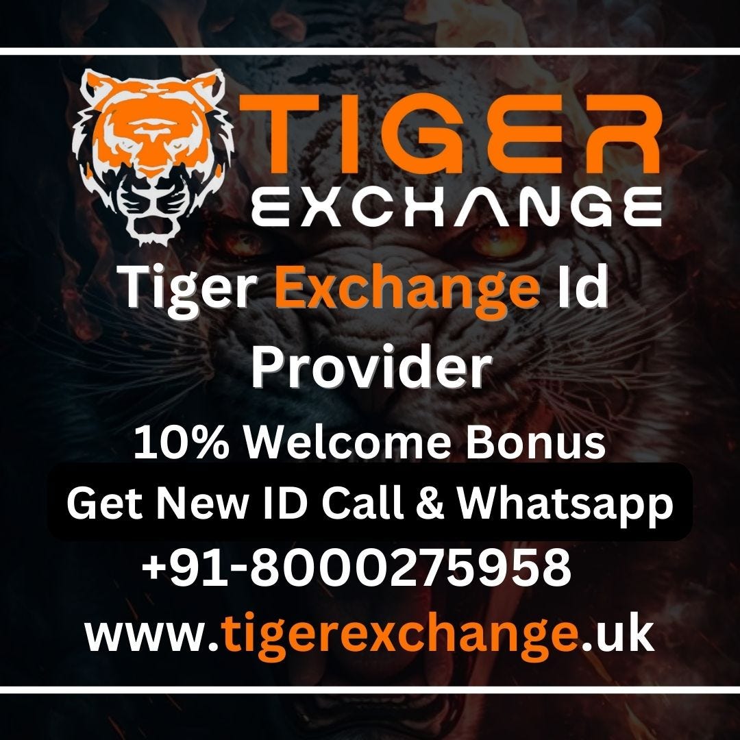 Who is the Best Tiger Exchange ID Provider in India? | by Tiger ...