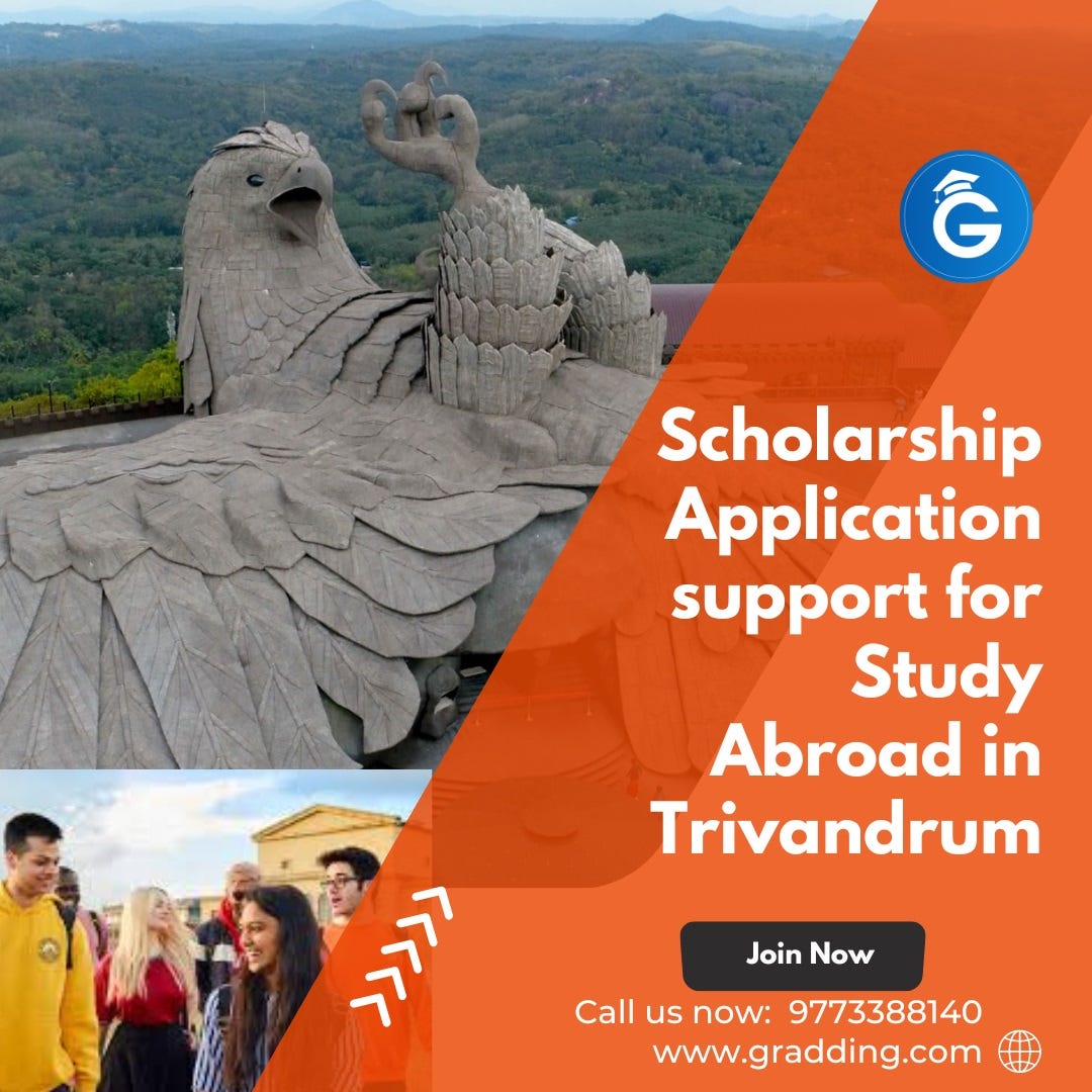 Scholarship Application support for Study Abroad in Trivandrum - Henryjordan - Medium