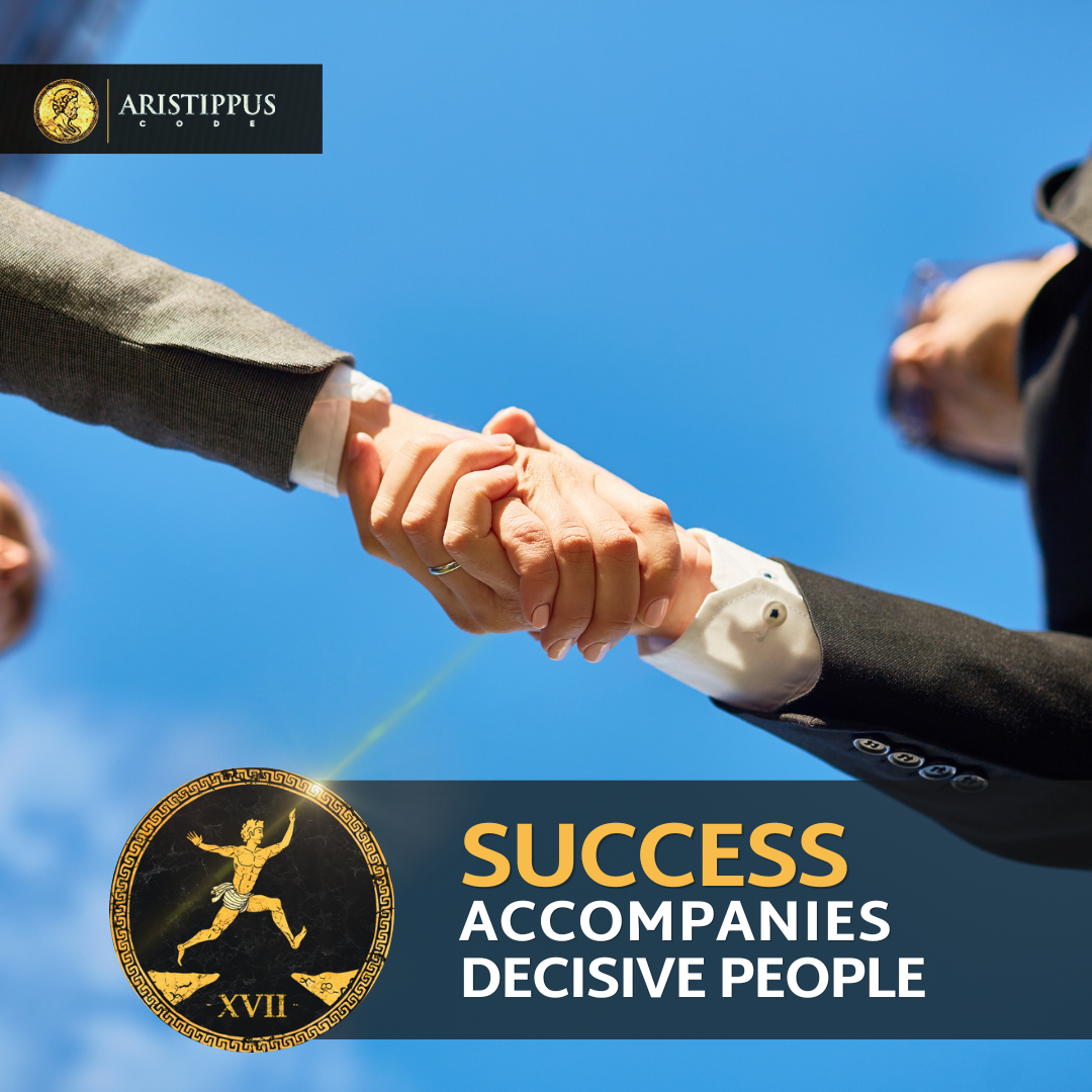 Success accompanies decisive people | by The Aristippus Code | Medium