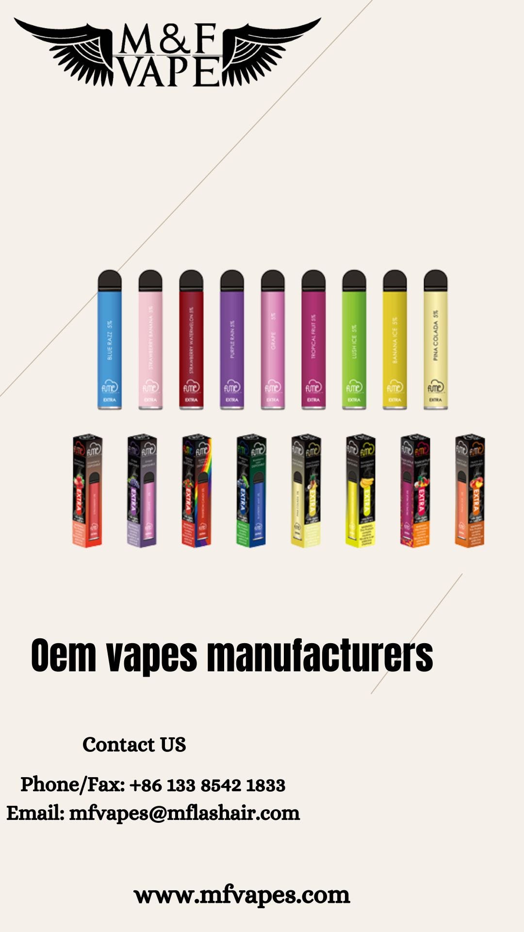 Oem vapes manufacturers - Qingdao Huaxinda Technology Co., Ltd. - Medium