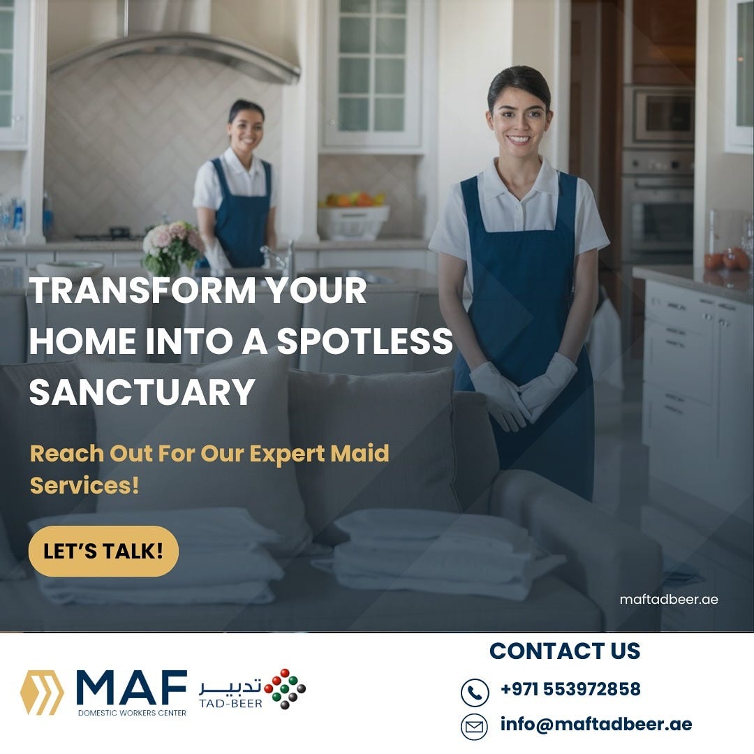 How to Get Perfect Maids in Dubai | by Simon Geroge | Aug, 2024 | Medium