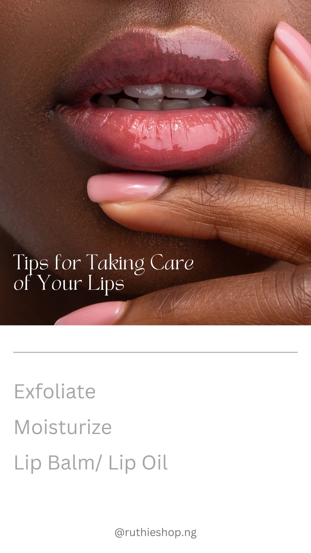 How to take care of your lips. | by Ruthie Balo | Apr, 2024 | Medium