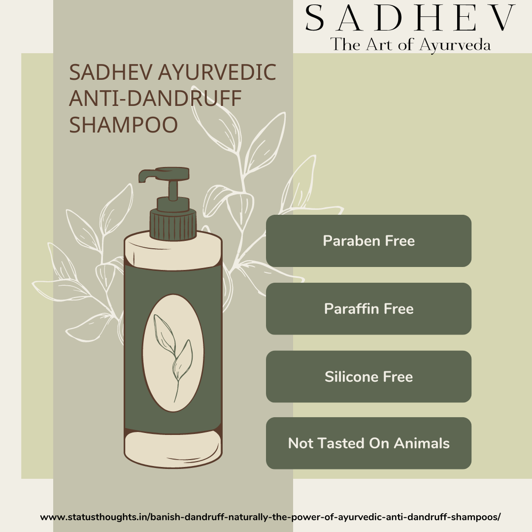 Banish Dandruff Naturally: The Power of Ayurvedic Anti-Dandruff ...