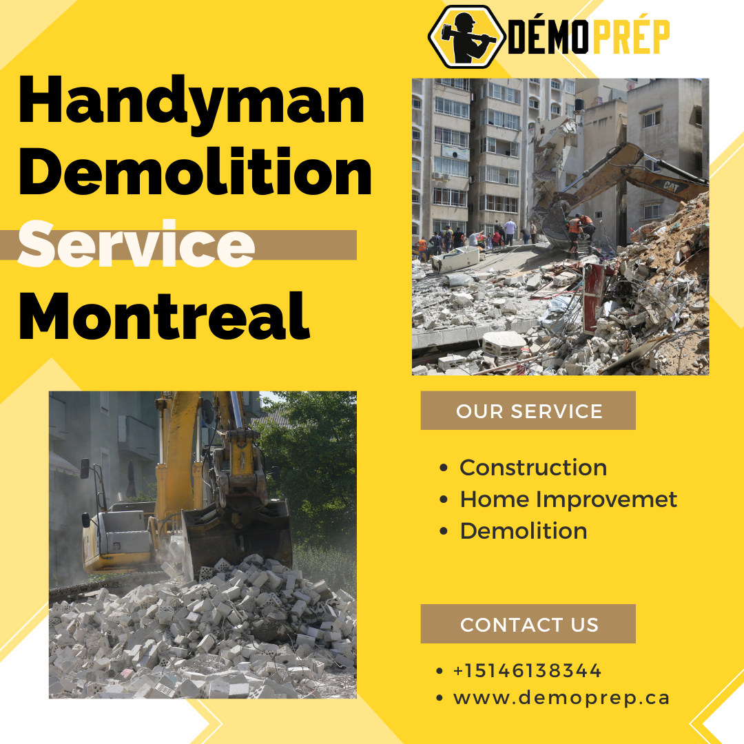 Revitalize Your Space with Expert Handyman Demolition Services in Montreal! - Demo Prep - Medium