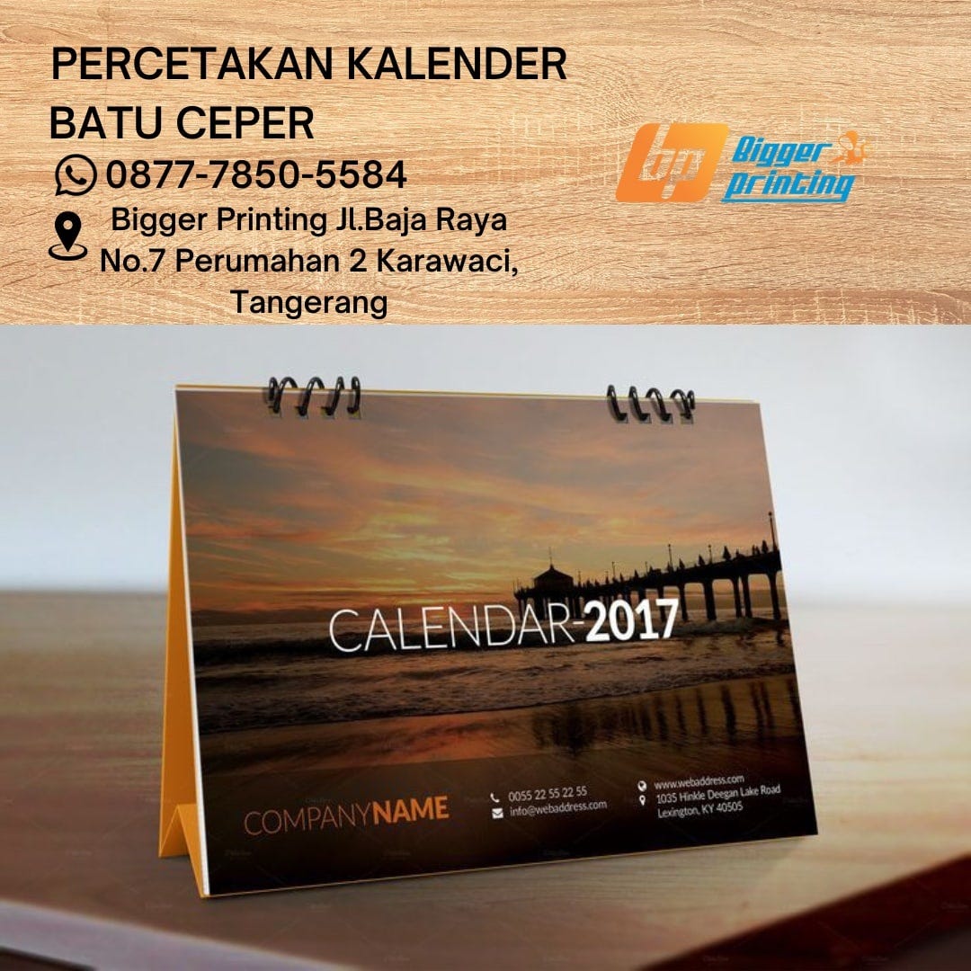 PERCETAKAN KALENDER BATU CEPER TANGERANG - Cetakkalender Tngrng - Medium