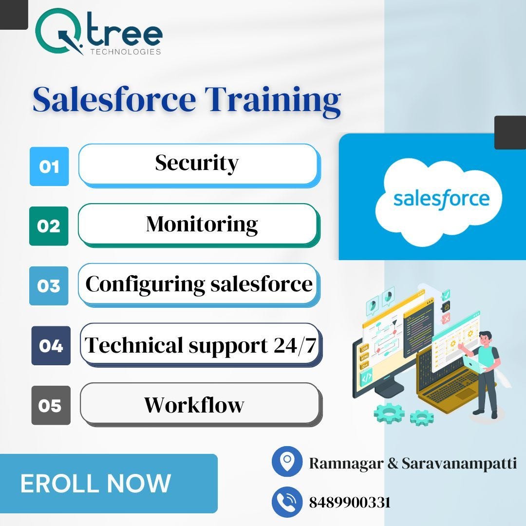Salesforce Admin Training In Coimbatore Qtree Technologie By