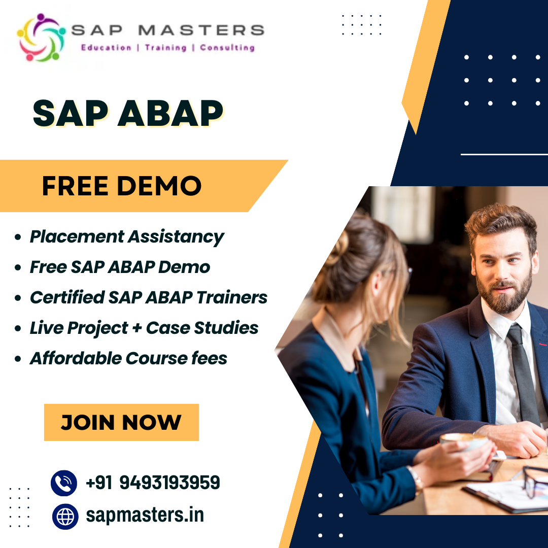 Mastering Your Career with an SAP ABAP Course in Bangalore: A ...