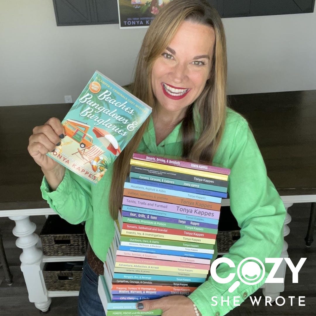 Five Cozy Questions with Author Tonya Kappes | by Cielle Kenner | Cozy ...