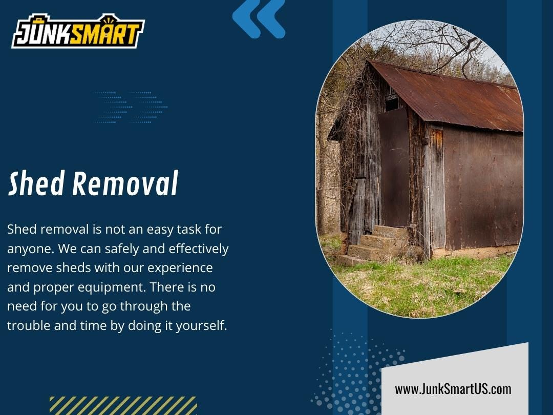 Shed Removal Portland - Junk Smart Junk Removal, LLC - Medium