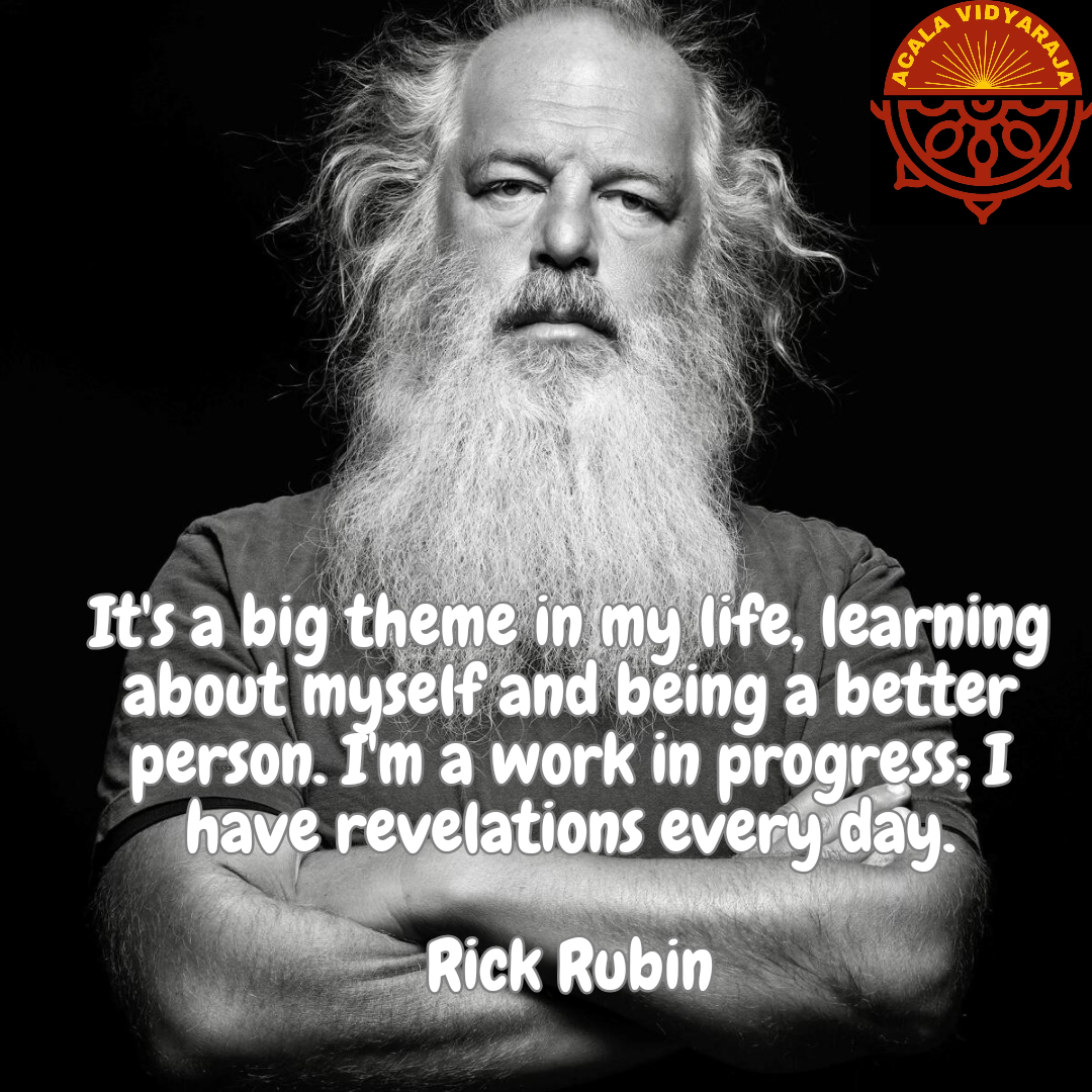 It's a big theme in my life, learning about myself and being a better ...
