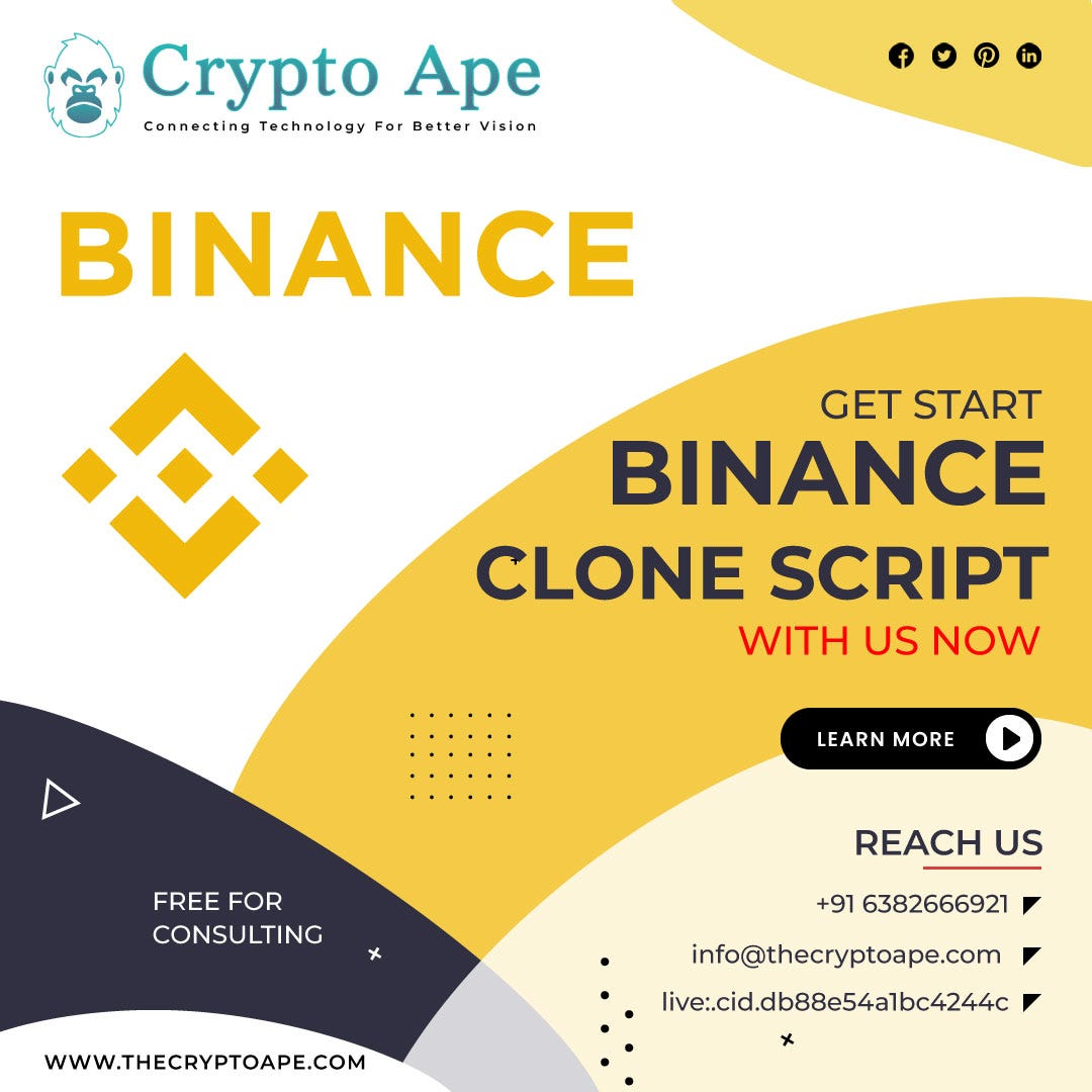 Cost of developing an exchange using Binance Clone Script with us | by Crypto Ape | Medium