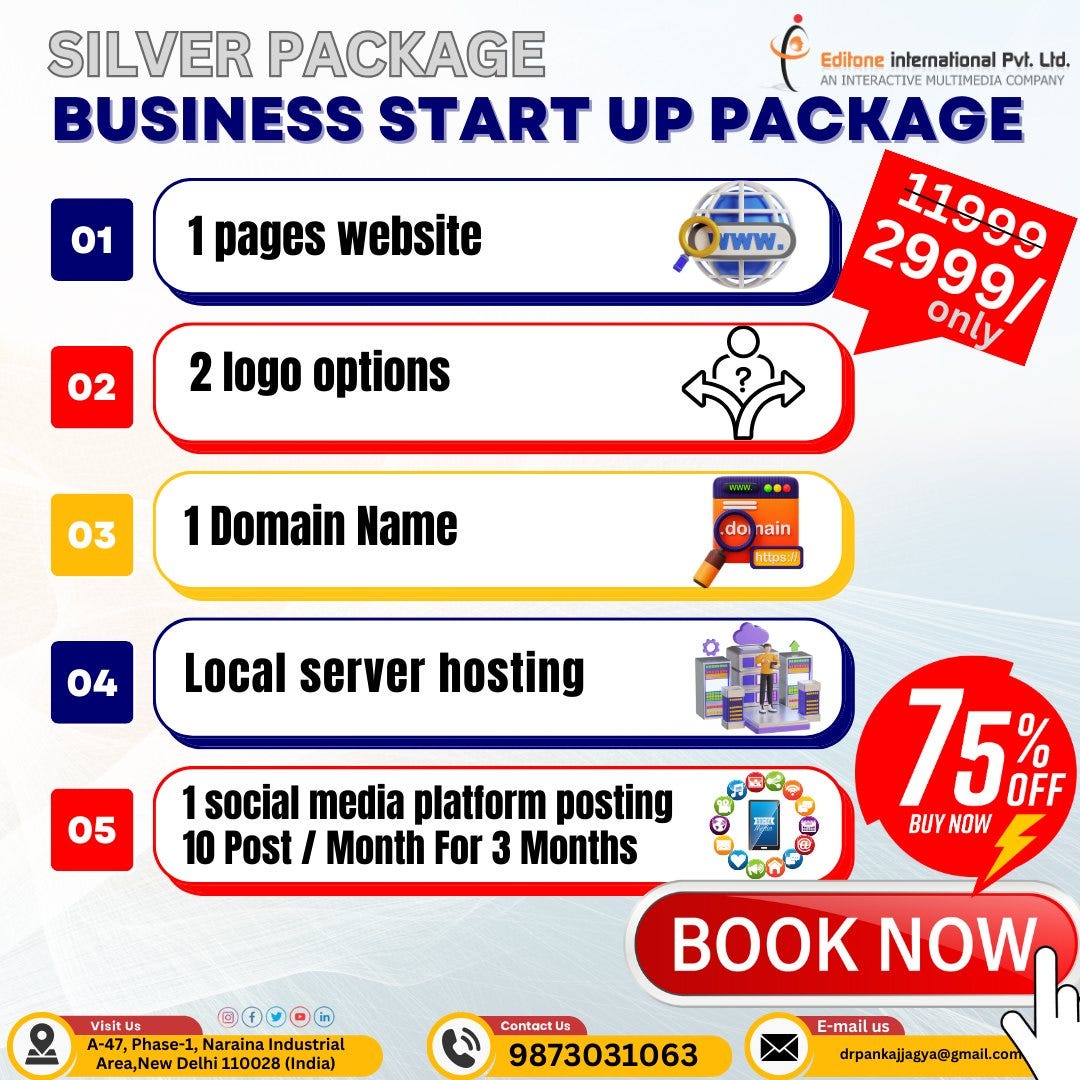 Silver Package Business Start-Up Package - Ayushjindaleoi - Medium