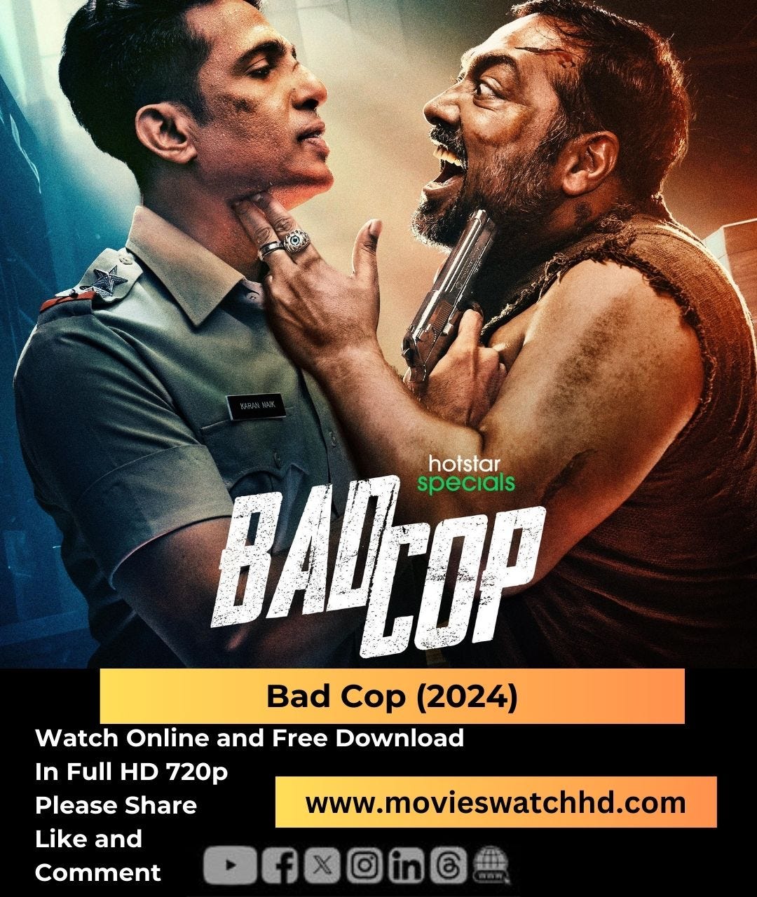 Bad Cop (2024) all episodes in Hindi Dubbed for free in stunning full ...