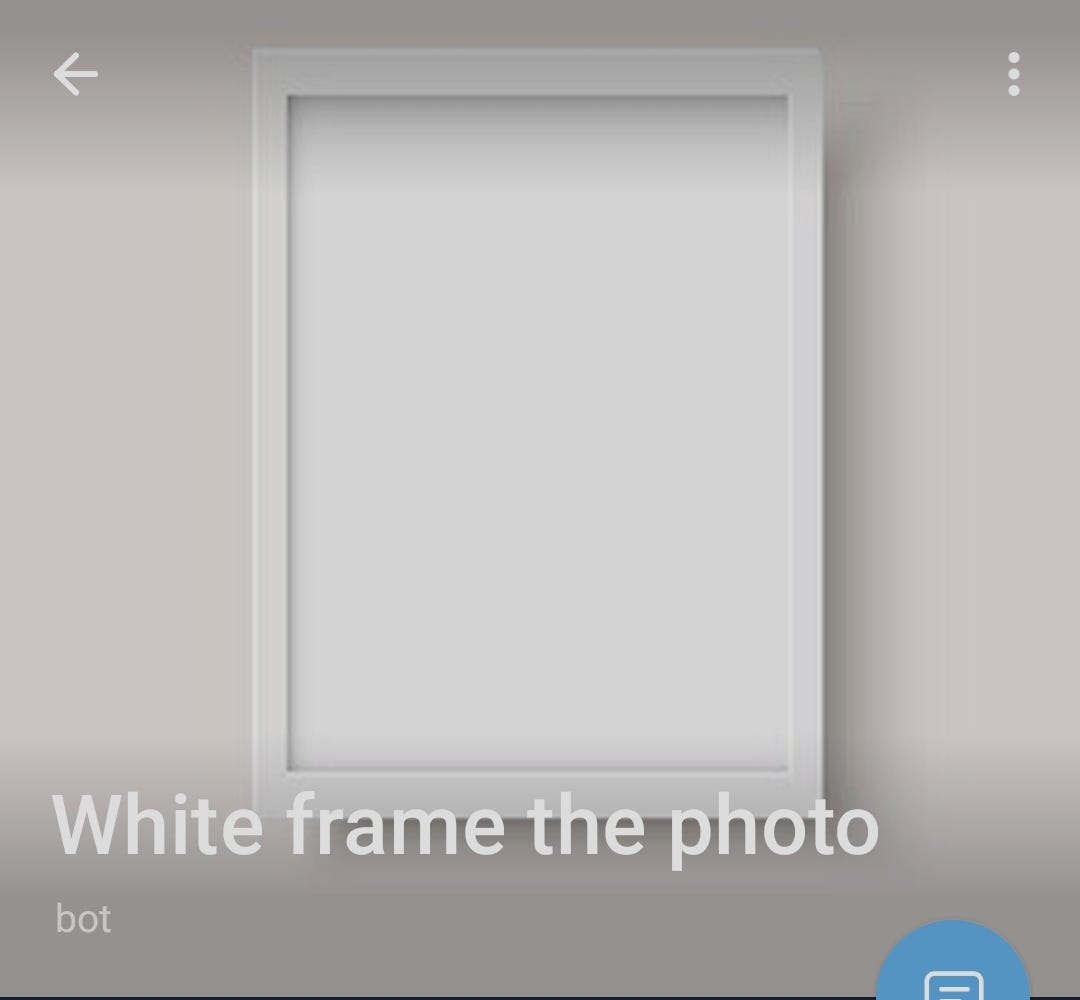 "Revolutionizing Photo Framing with @whiteframe_bot: A Telegram Bot ...