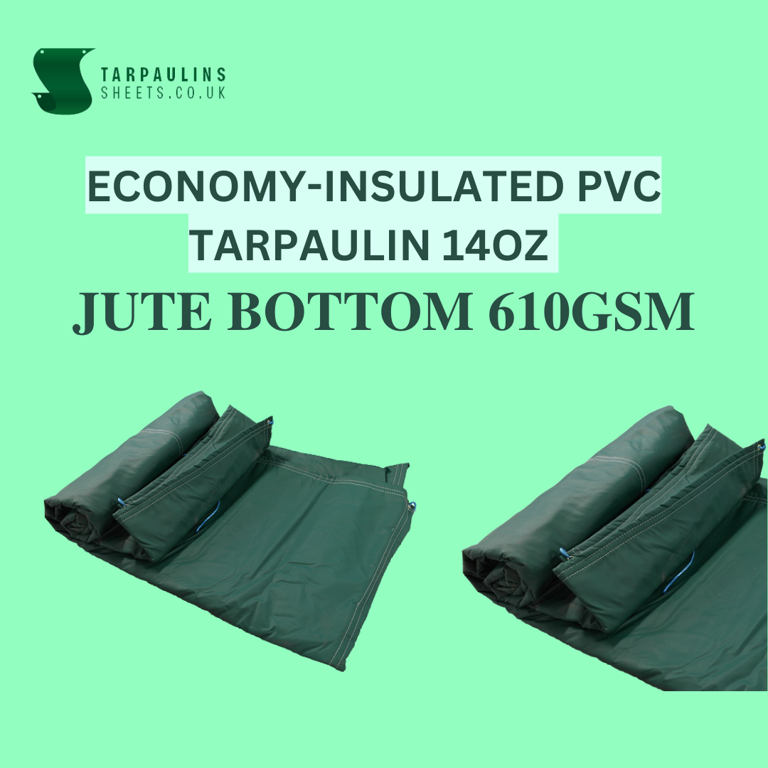ECONOMY-INSULATED PVC TARPAULIN 14OZ JUTE BOTTOM 610GSM ...