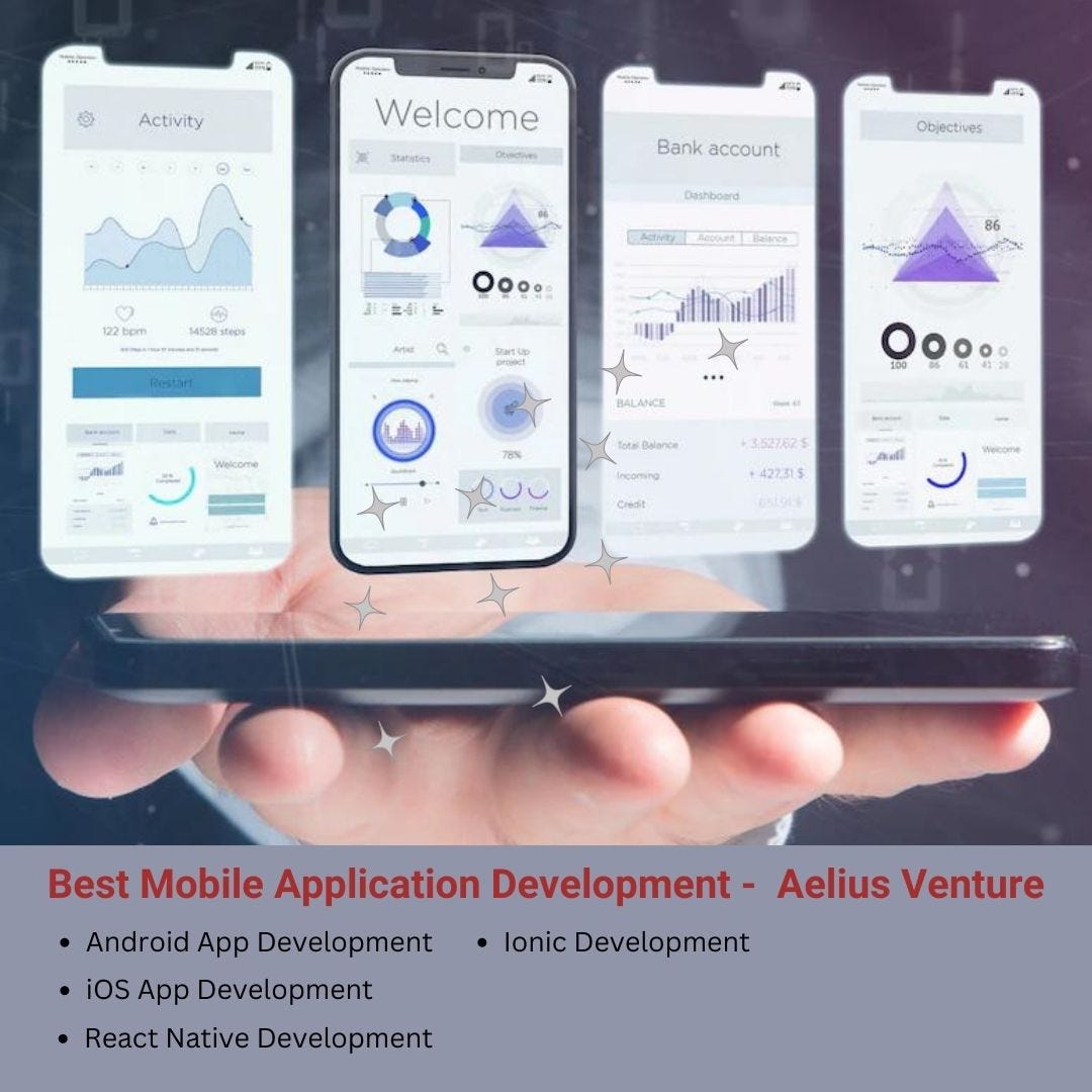 Best Mobile Application Development- Aelius Venture - Aeliusventure ...